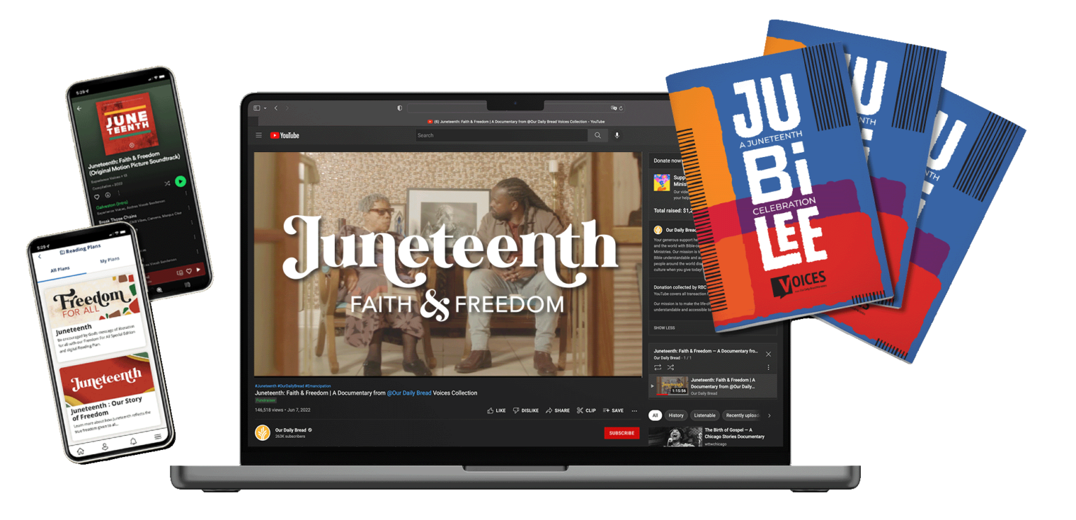 Juneteenth Resource Sign-Up page - Voices Collection